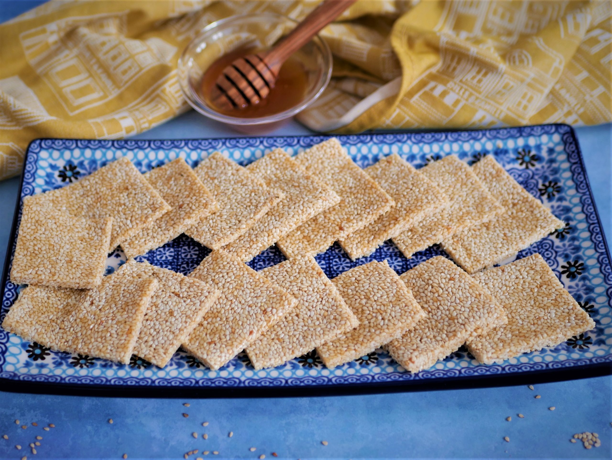 PASTELI: Barre au sésame et au miel - CUISINE A LA GRECQUE