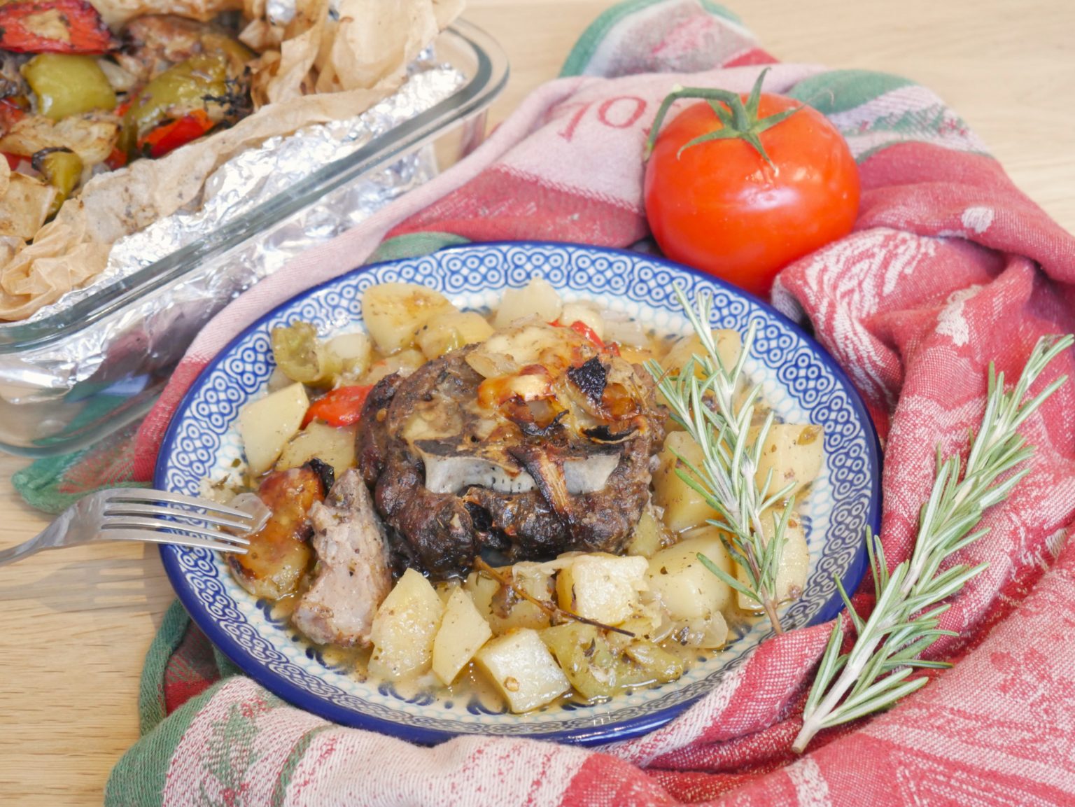 KLEFTIKO : Agneau au four en papillote - CUISINE A LA GRECQUE