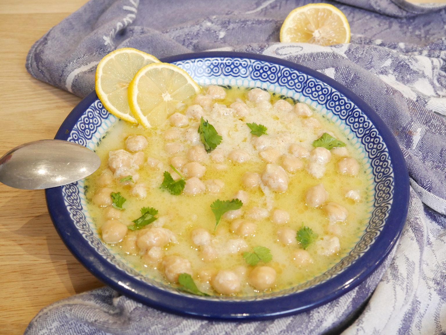 REVITHOSOUPA – Soupe aux pois chiches grecque - CUISINE A LA GRECQUE